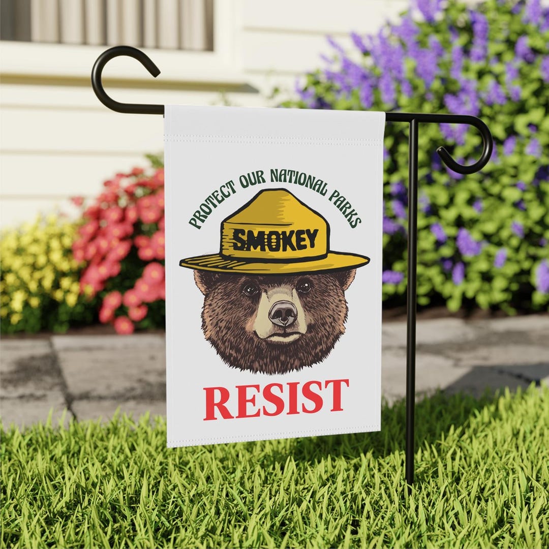 Protect National Parks Garden Flag, Support National Parks Flag, Parks ...