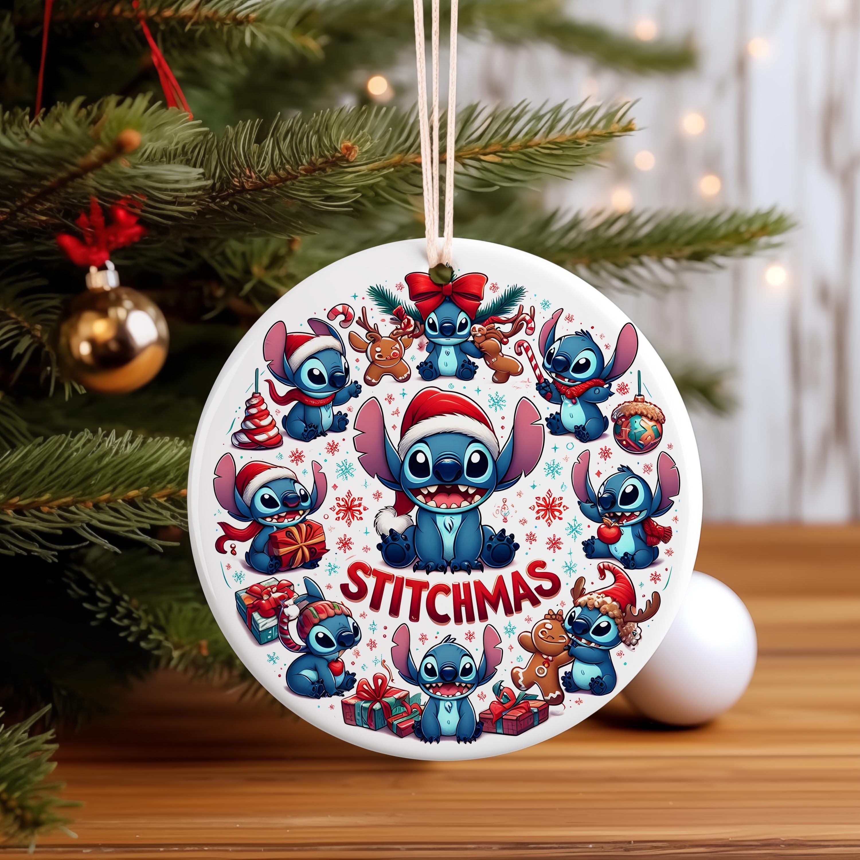 Ornament Stitchmas PNG, Stitch Christmas Ornament, Stitch Ornament Svg ...