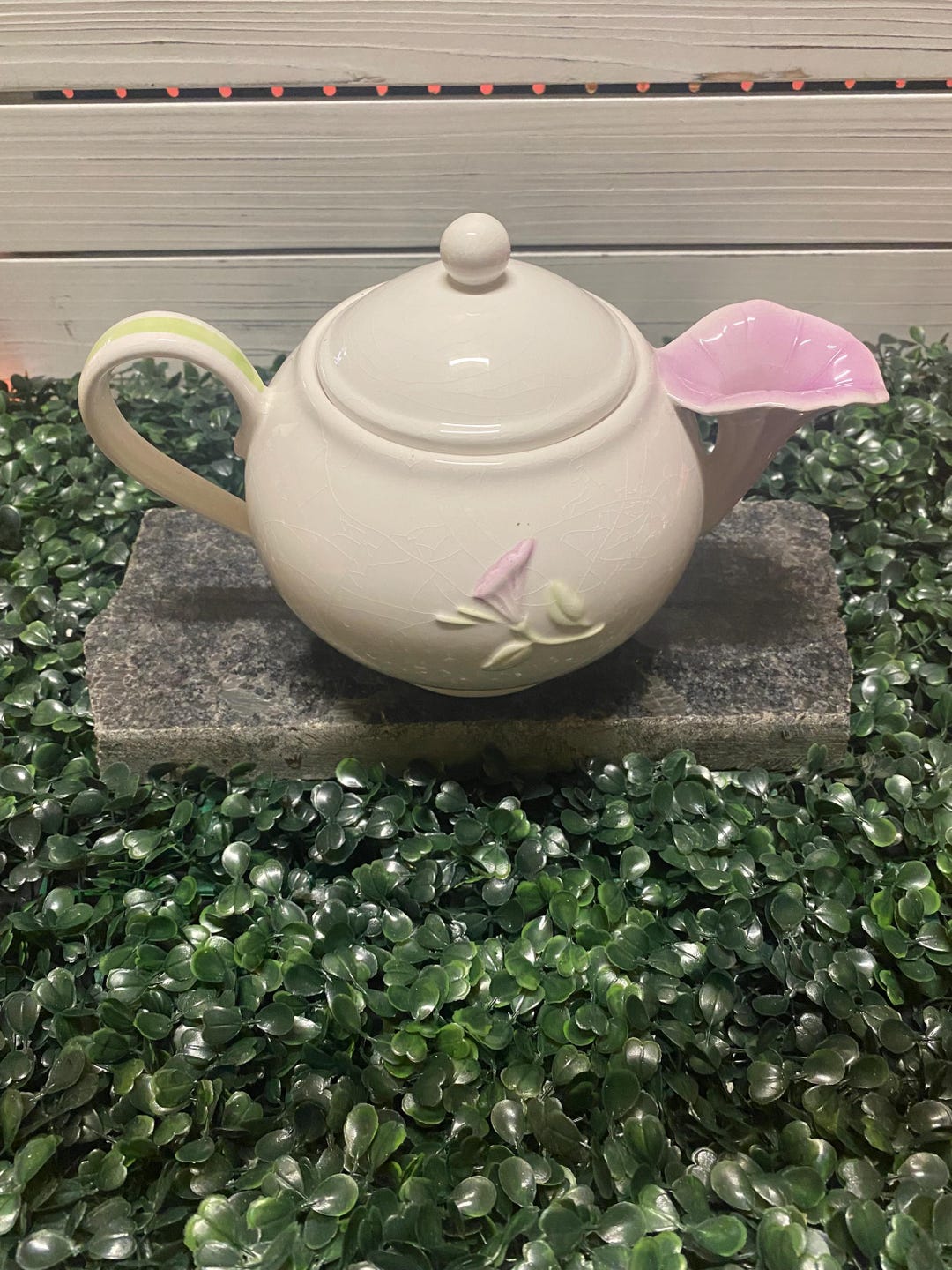 Rare Vintage Teleflora Ceramic Teapot. - Etsy