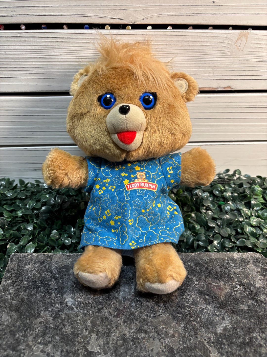 1985 Teddy Ruxpin Talking Doll - Etsy