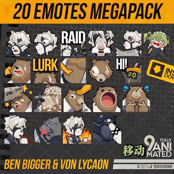 Zenless Zone Zero Twitch Emotes - Etsy