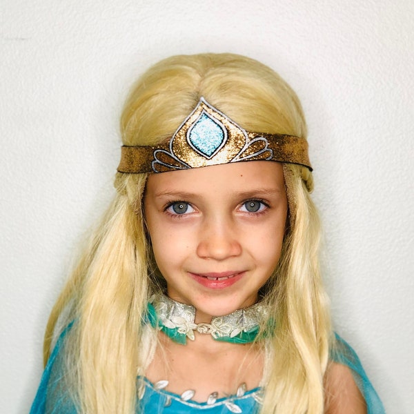 Elsa Gold Crown - Etsy