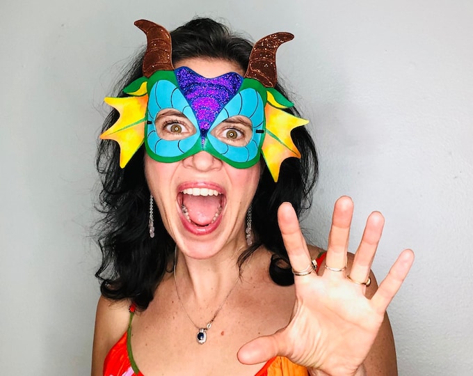 Dragon Mask - Inspired by Wings of Fire - Queen Glory - Rainwing ...