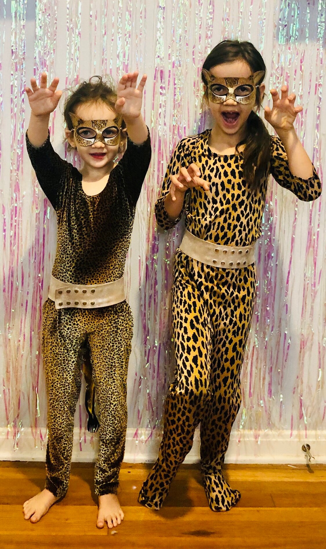 Homemade Cheetah Costume