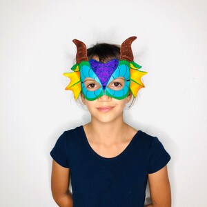Dragon Mask - Inspired by Wings of Fire - Queen Glory - Rainwing ...