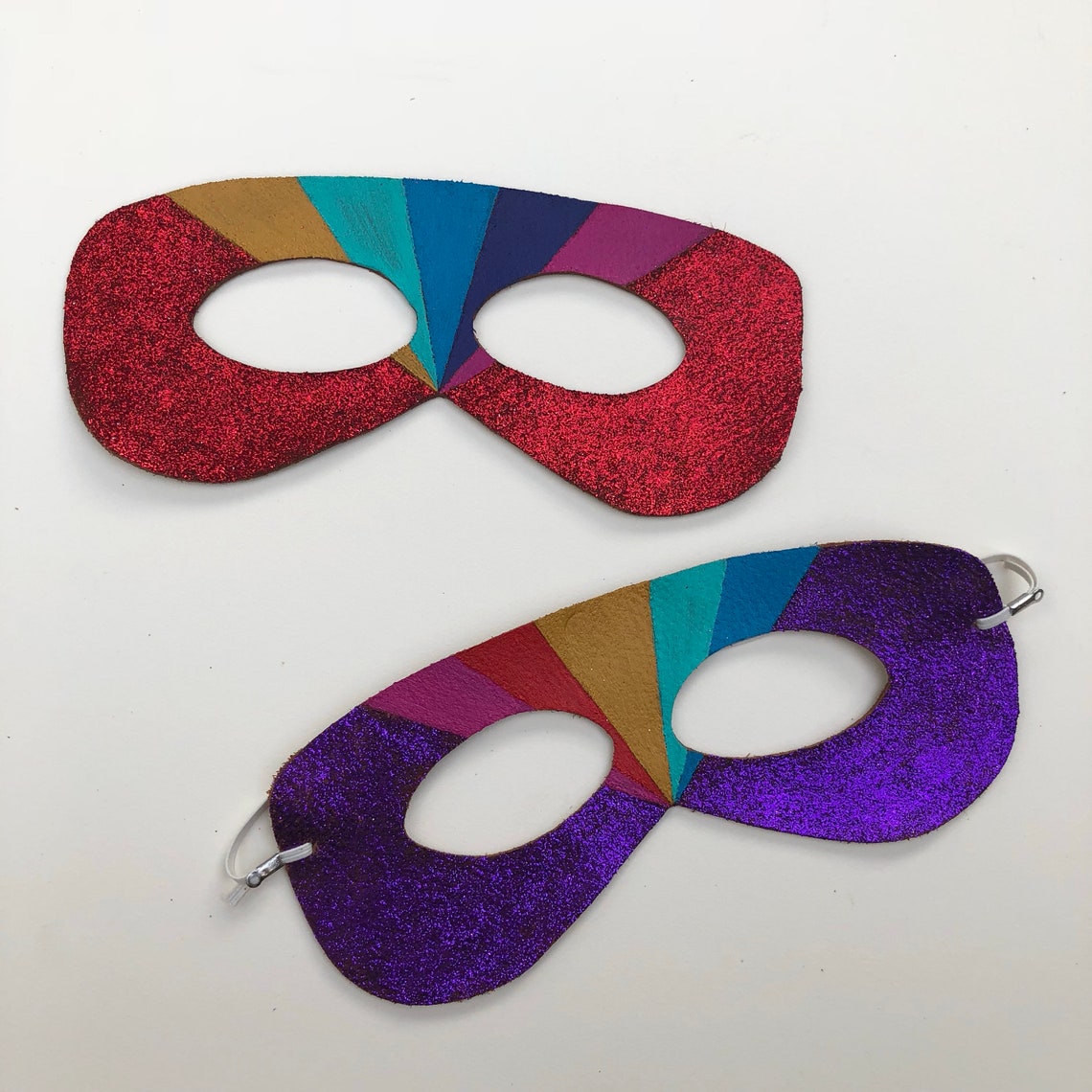 Mask - Leather Mask - Costume Mask - Superhero - Pretend Play - Etsy