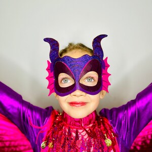 Purple Dragon Mask -inspired by Wings of Fire -queen Magnificent ...