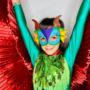 Dragon Mask - Inspired by Wings of Fire - Queen Glory - Rainwing ...