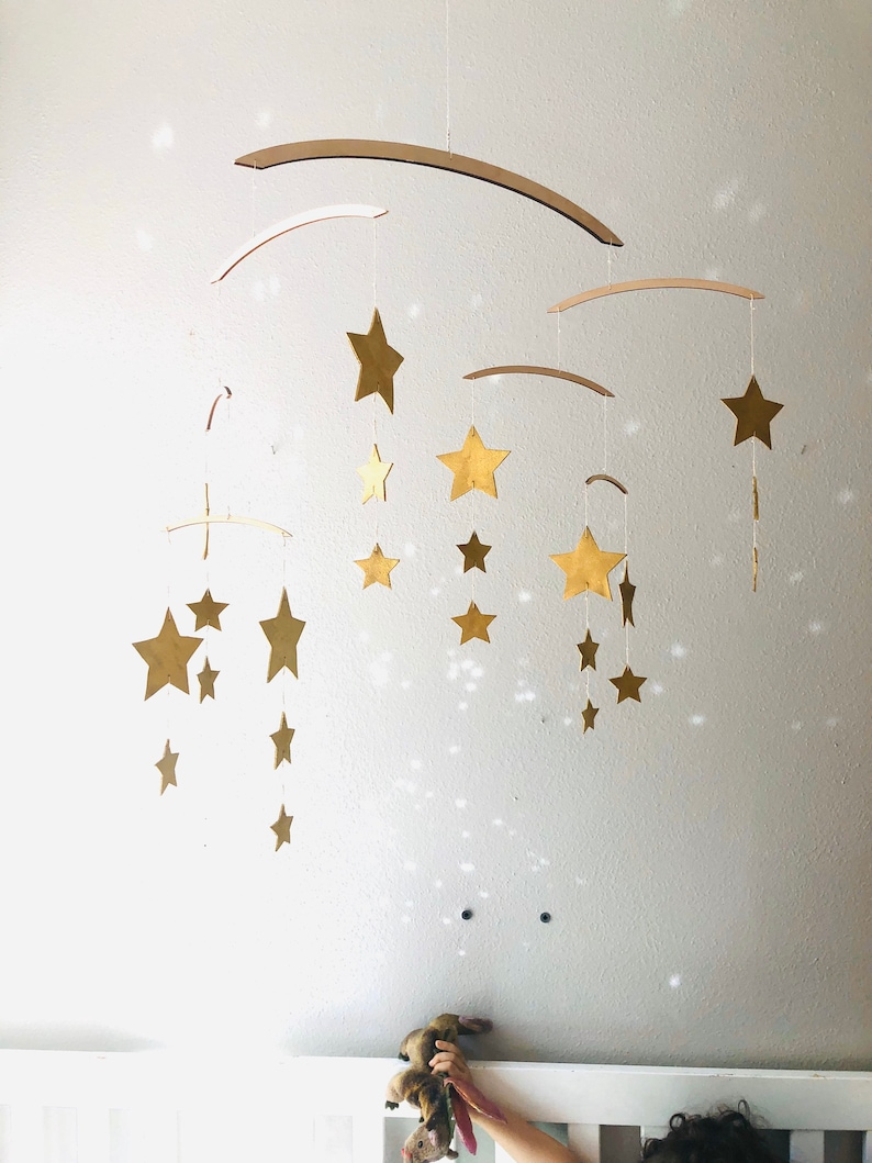 Starry Starry Night Large Mobile - Star Mobile - Baby Mobile ...
