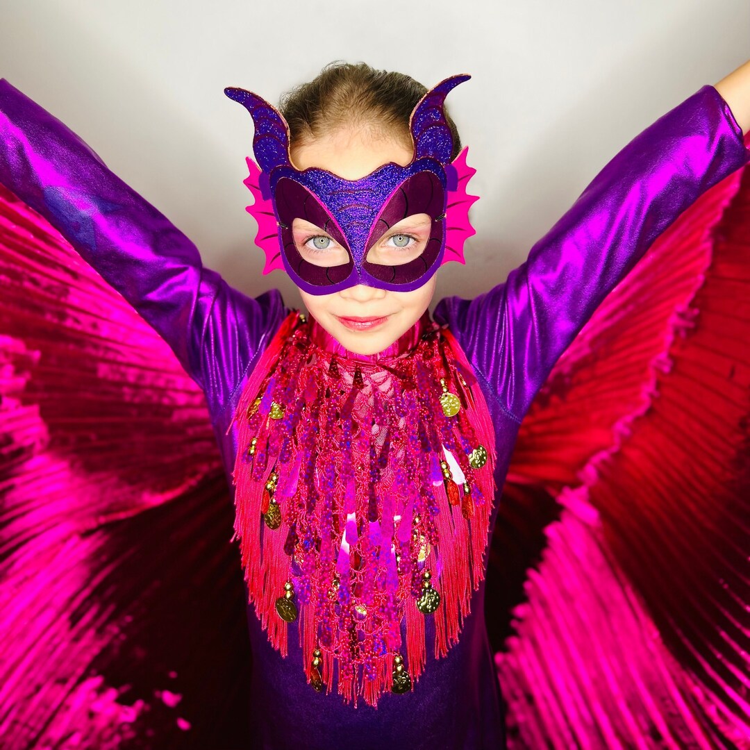 Purple Dragon Mask -inspired by Wings of Fire -queen Magnificent ...