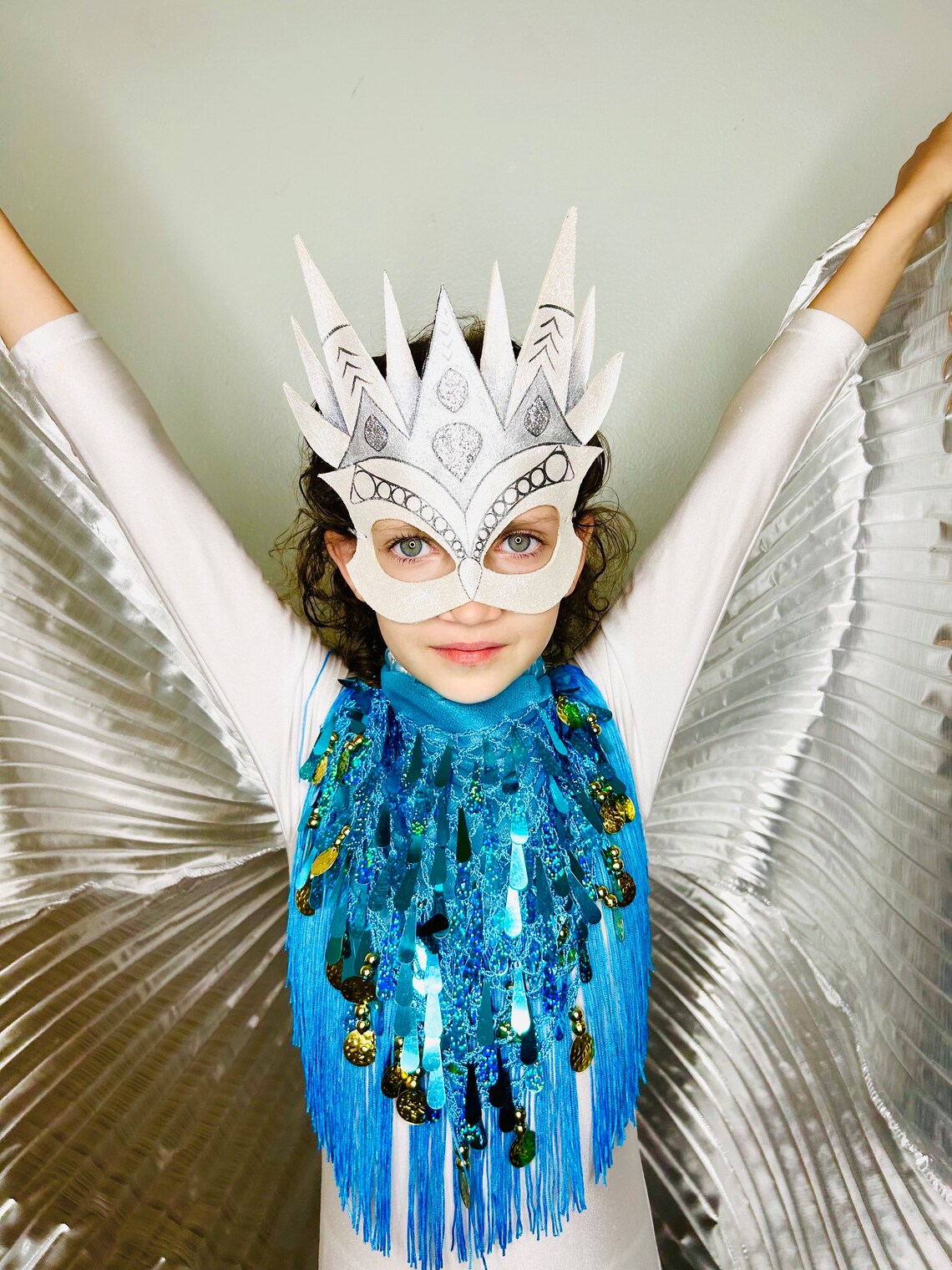 Dragon Mask - Inspired by Wings of Fire - Queen Glacier - Icewing ...