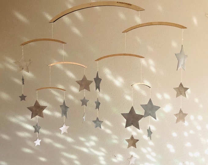 Starry Starry Night Large Mobile Star Mobile Baby Mobile - Etsy
