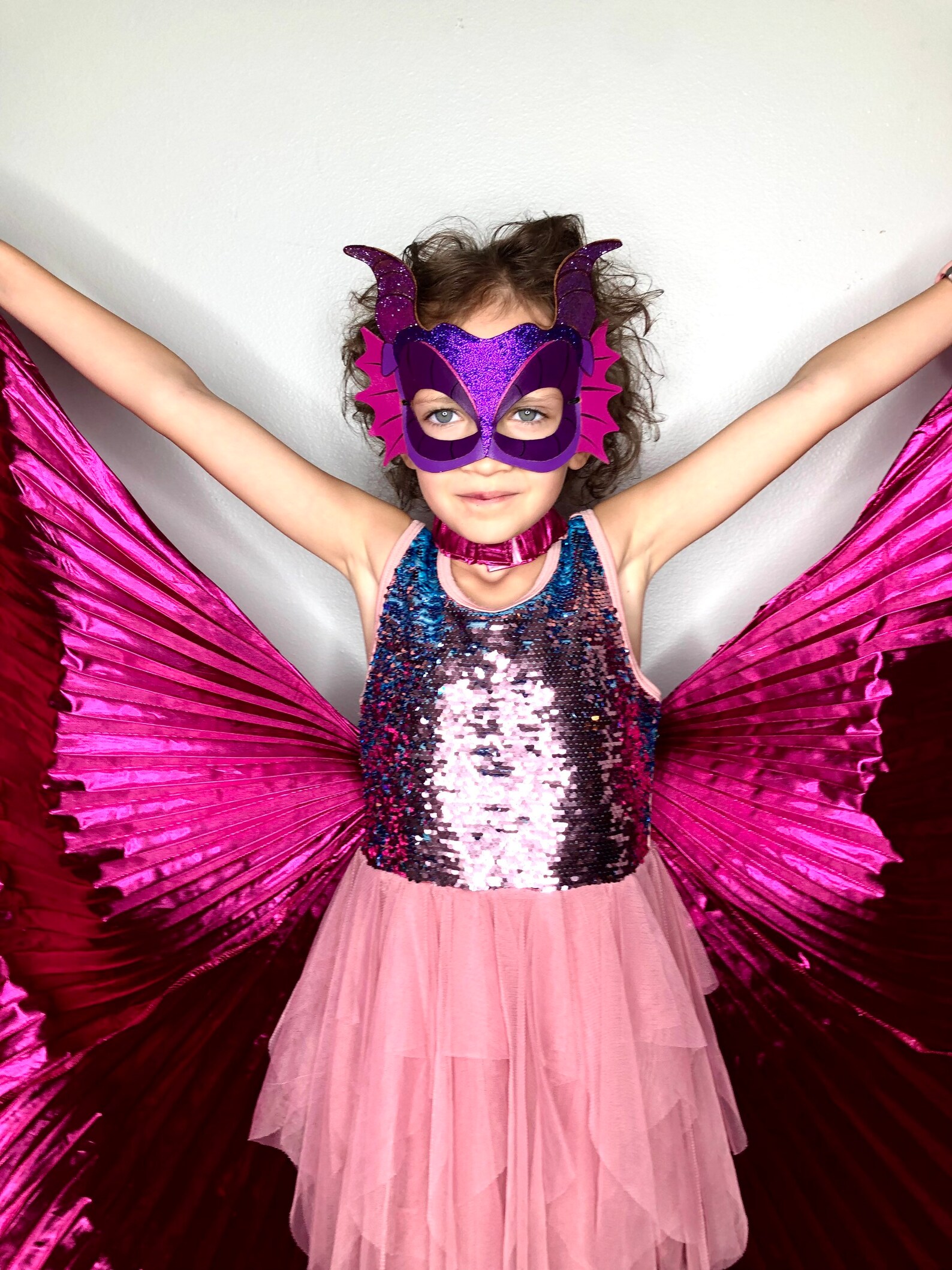 Purple Dragon Mask inspired by Wings of Fire queen - Etsy