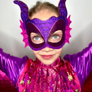 Purple Dragon Mask -inspired by Wings of Fire -queen Magnificent ...