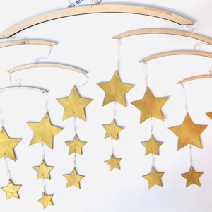 Starry Starry Night Large Mobile - Star Mobile - Baby Mobile ...