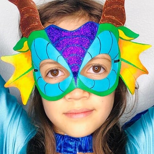 Dragon Mask - Inspired by Wings of Fire - Queen Glory - Rainwing ...