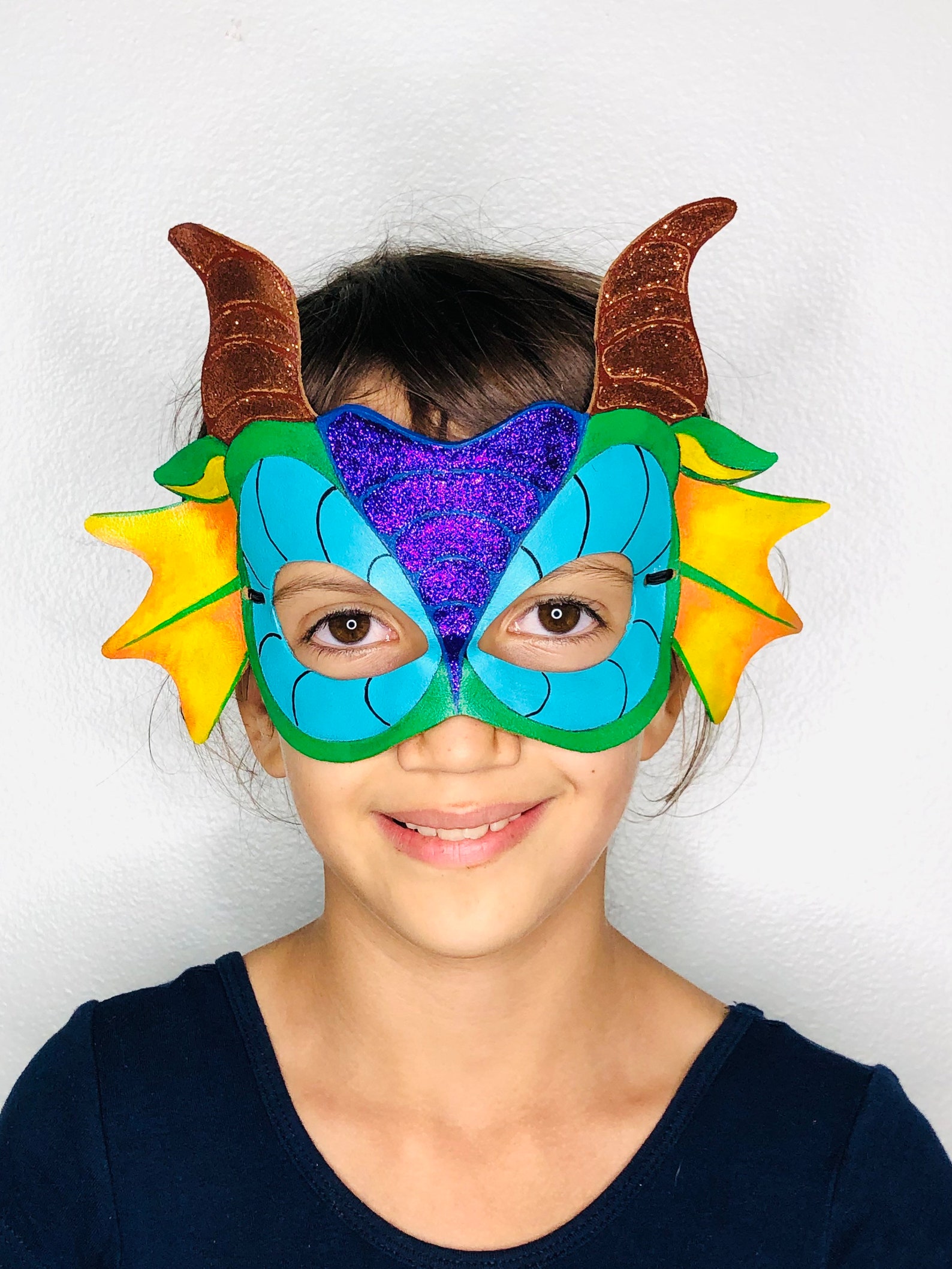 Dragon Mask Inspired by Wings of Fire Queen Glory - Etsy