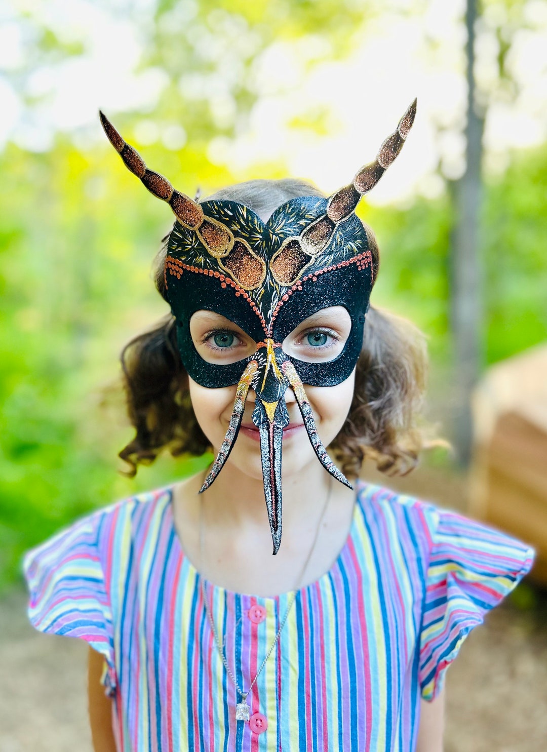 Mosquito Mask Bug Mask Costume Halloween Purim Dress up Mardi Gras ...