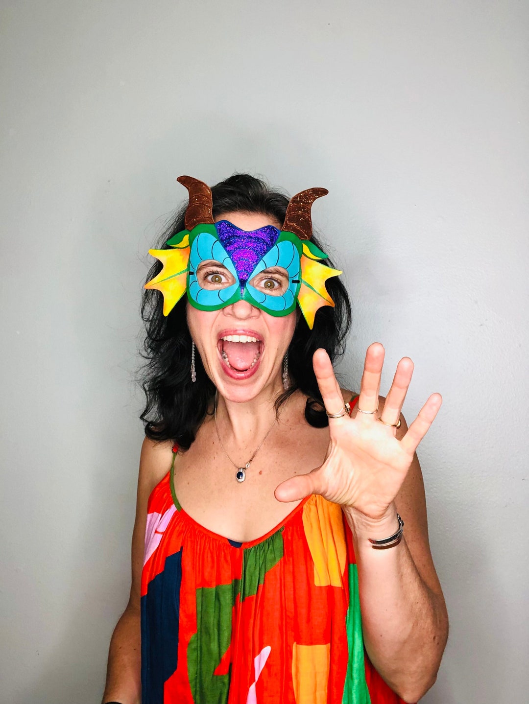 Dragon Mask - Inspired by Wings of Fire - Queen Glory - Rainwing ...