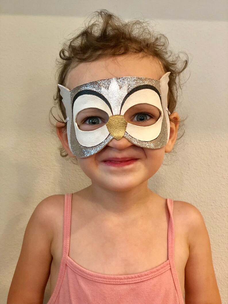 Owl Mask Kids Mask Pretend Play - Etsy