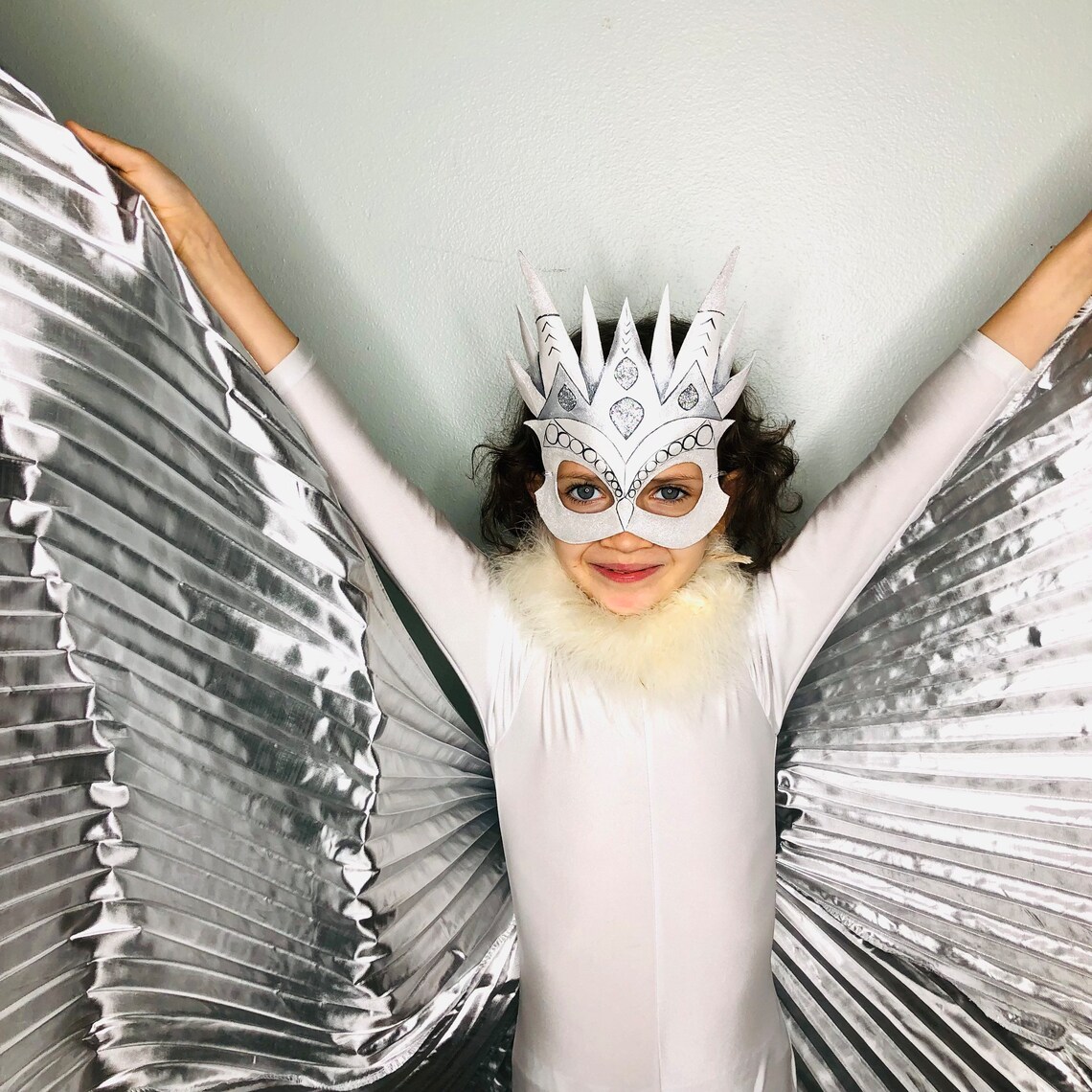 Dragon Mask - Inspired by Wings of Fire - Queen Glacier - Icewing ...