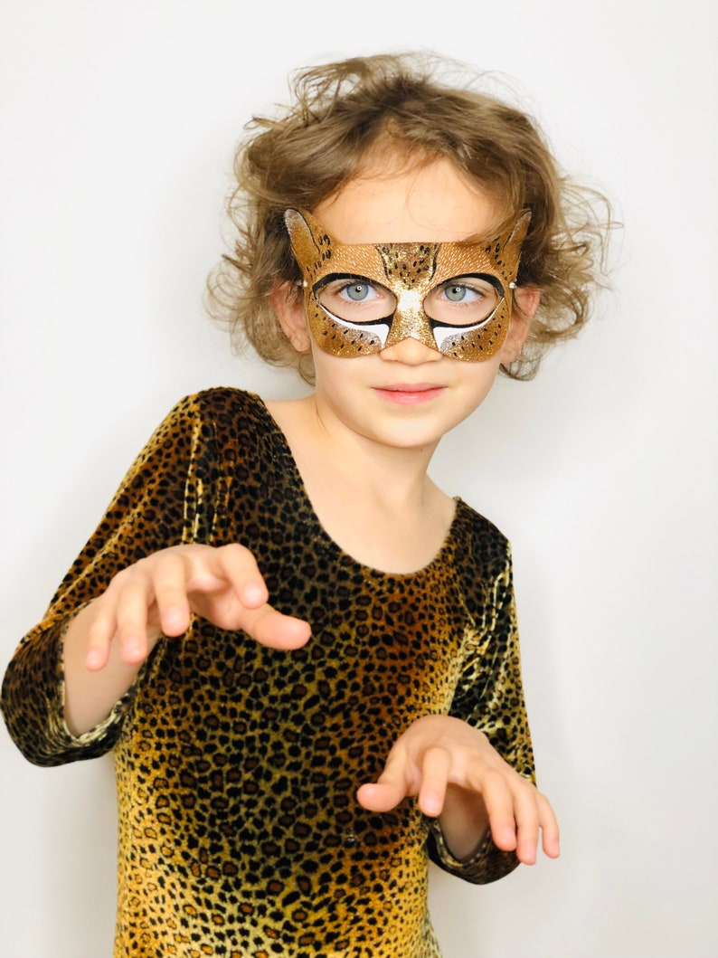 Cheetah Mask Costume Halloween Purim Dress Up | Etsy
