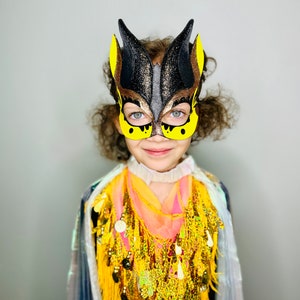 Yellow and Black Dragon Mask - Inspired by Wings of Fire - Bumblebee ...
