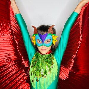 Dragon Mask - Inspired by Wings of Fire - Queen Glory - Rainwing ...
