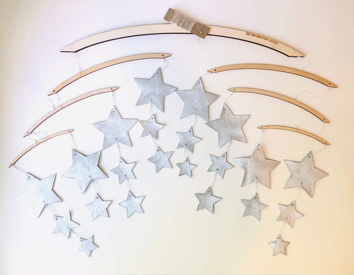 Starry Starry Night Large Mobile Star Mobile Baby Mobile | Etsy