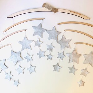 Starry Starry Night Large Mobile - Star Mobile - Baby Mobile ...