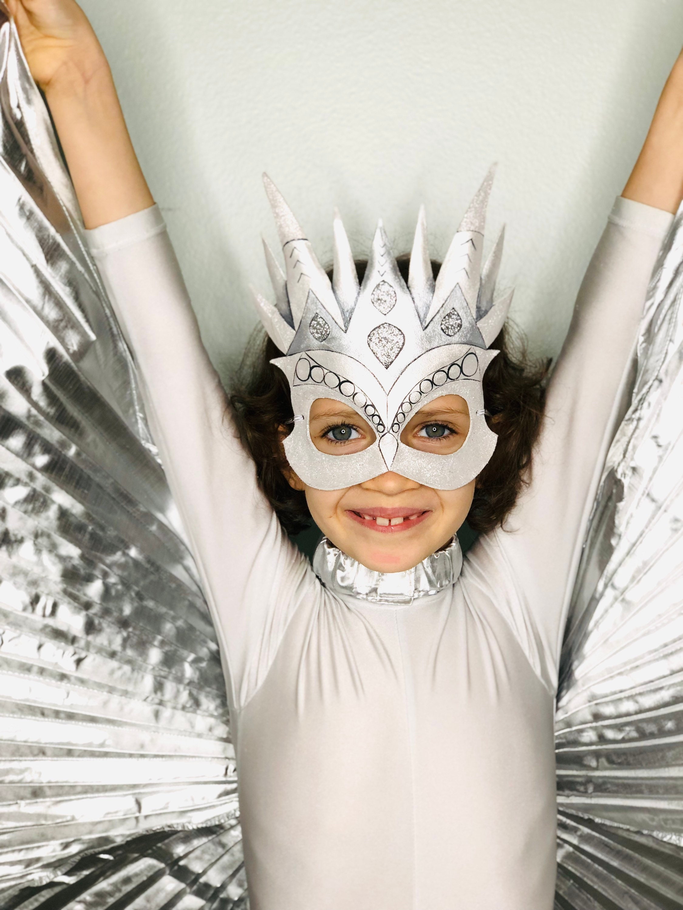 Dragon Mask - Inspired by Wings of Fire - Queen Glacier - Icewing ...