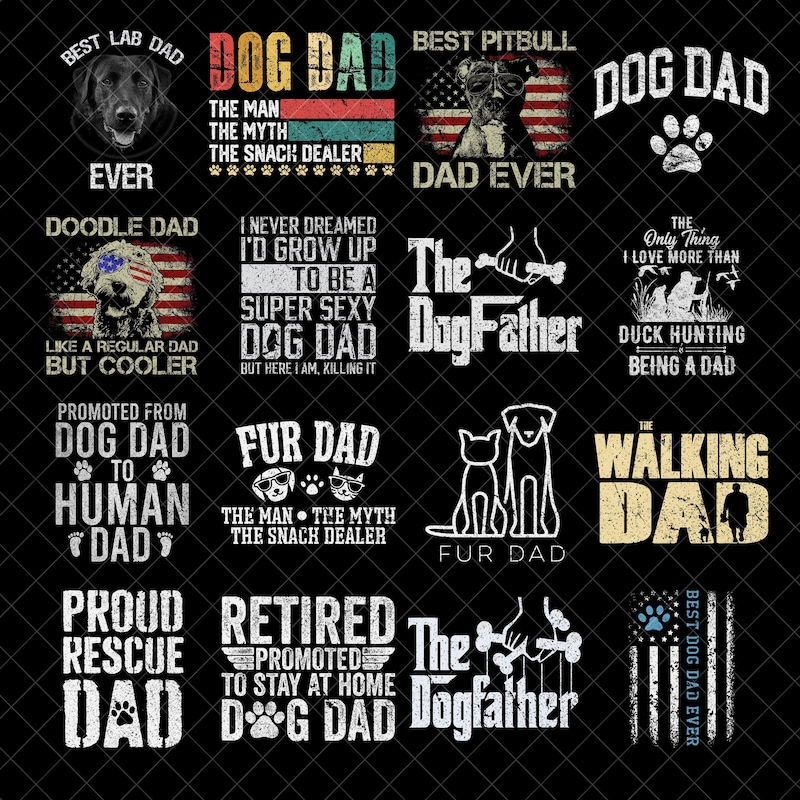 Dog Dad Sweatshirt Funny - Etsy