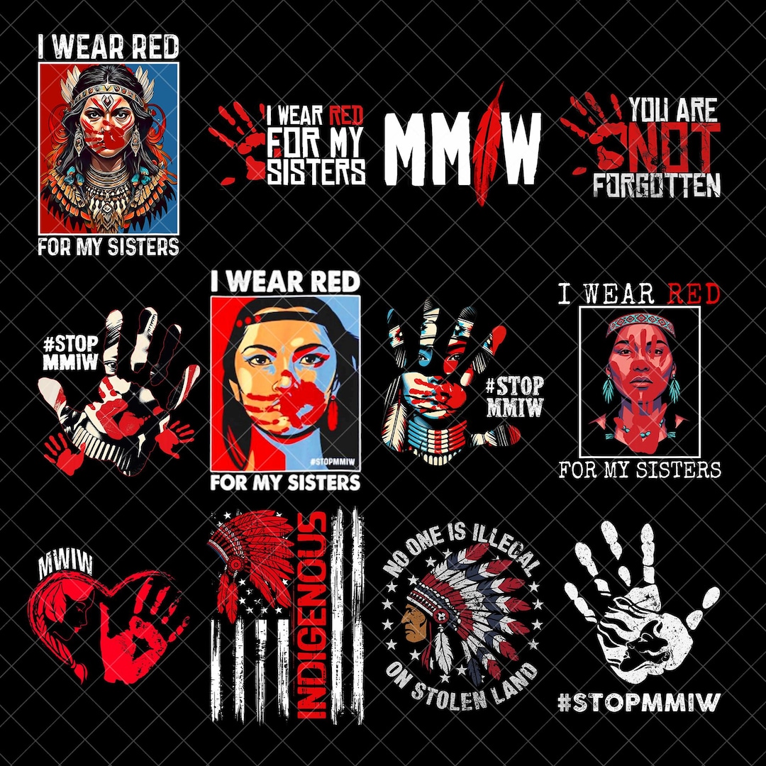 Red Hand Native American Bundle Png, Native Png, Indian Png, Human ...