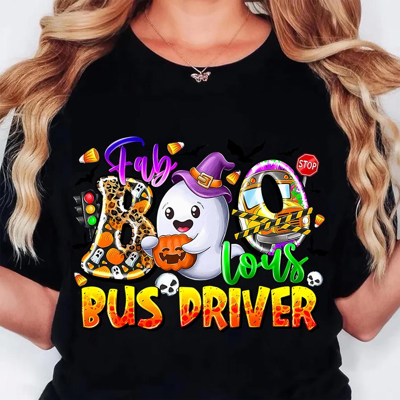Halloween School Bus Driver PNG Bundle, My Broom Broke Ghost Png, Fab ...