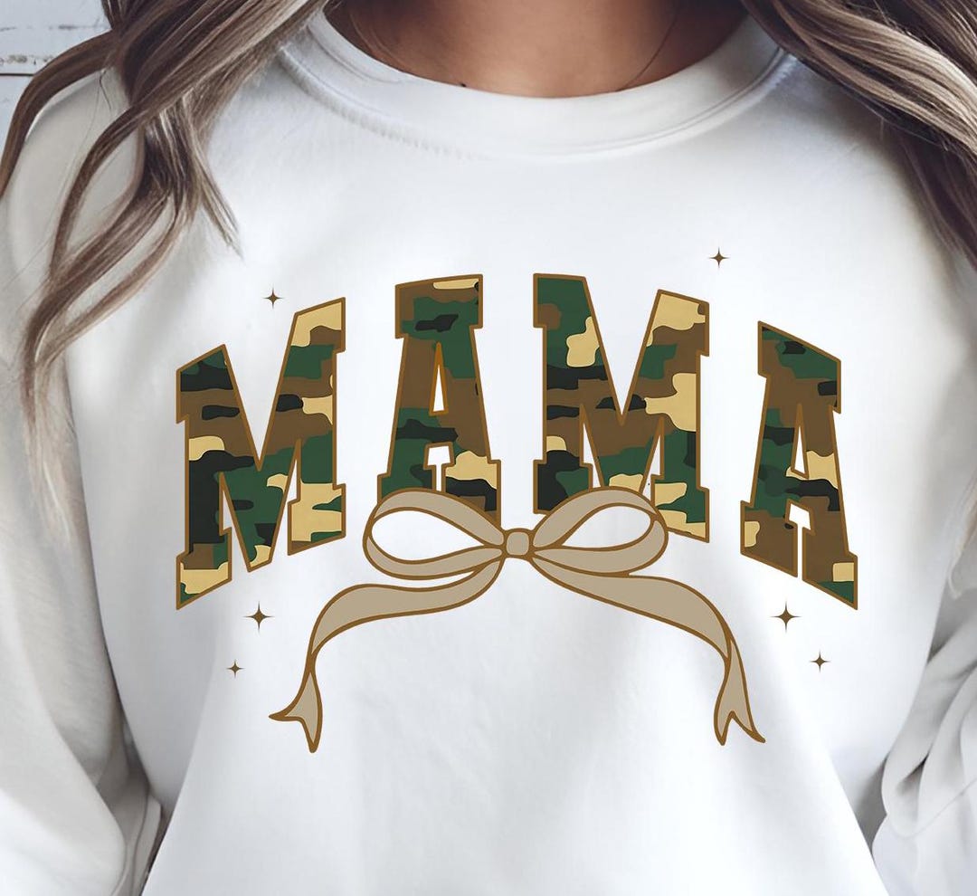 Mama Preppy Duck Camo Camouflage Png, Camouflage Png Mama, Mama ...