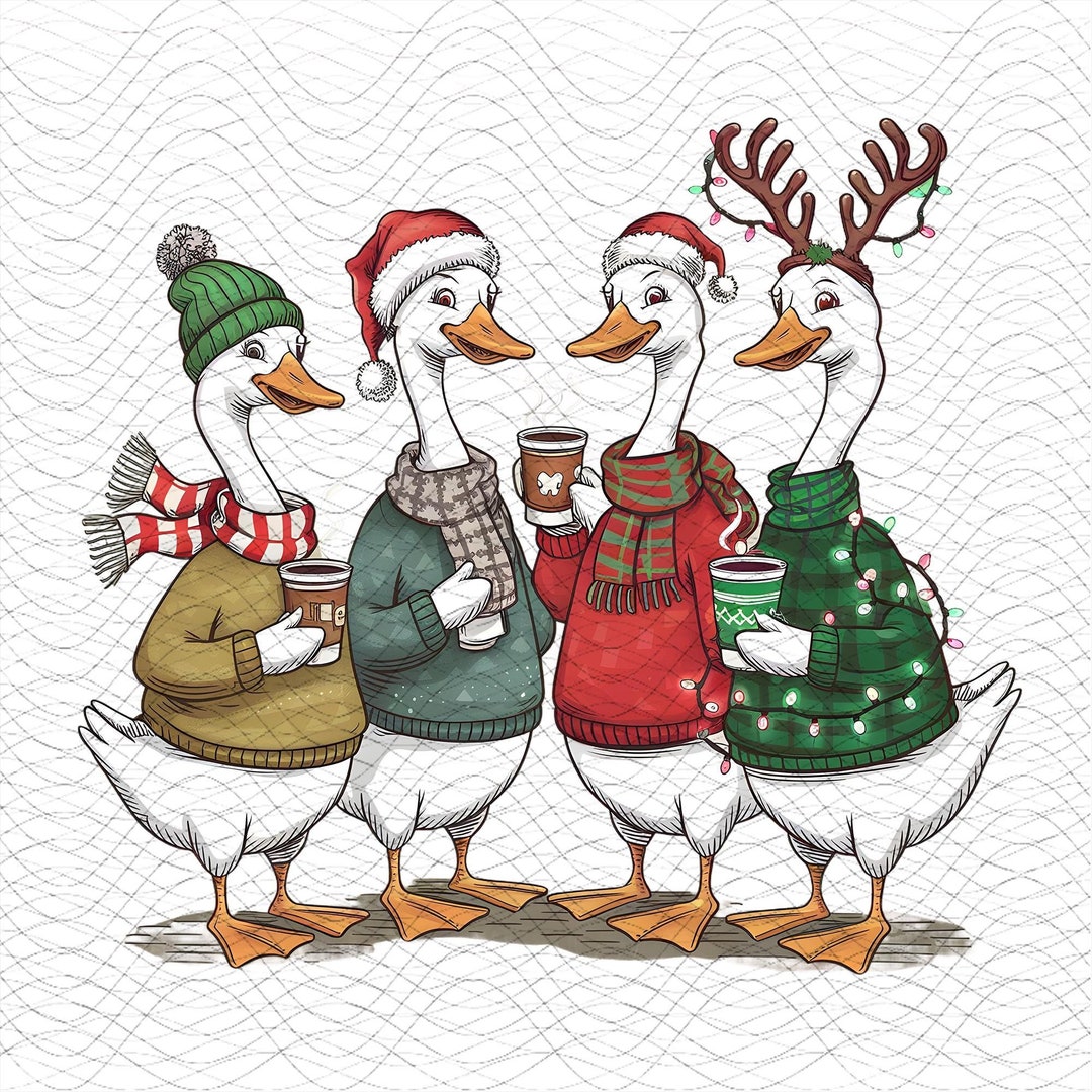 Merry Duckmas Png Design, Funny Christmas Ducks Svg, Duckmas ...