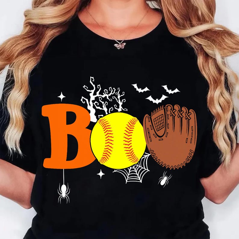 Halloween Softball PNG Bundle, Ghost Skeleton Pumpkin Sports Mom ...