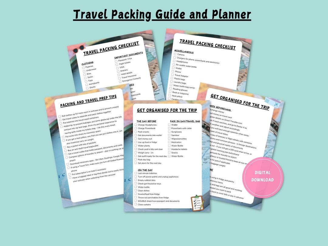 Travel Planner and Ultimate Guide to Organising Your Trips Like a Pro ...