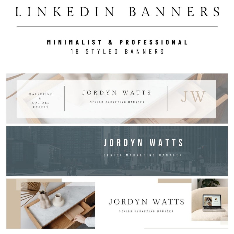 Linkedin Banners - Etsy