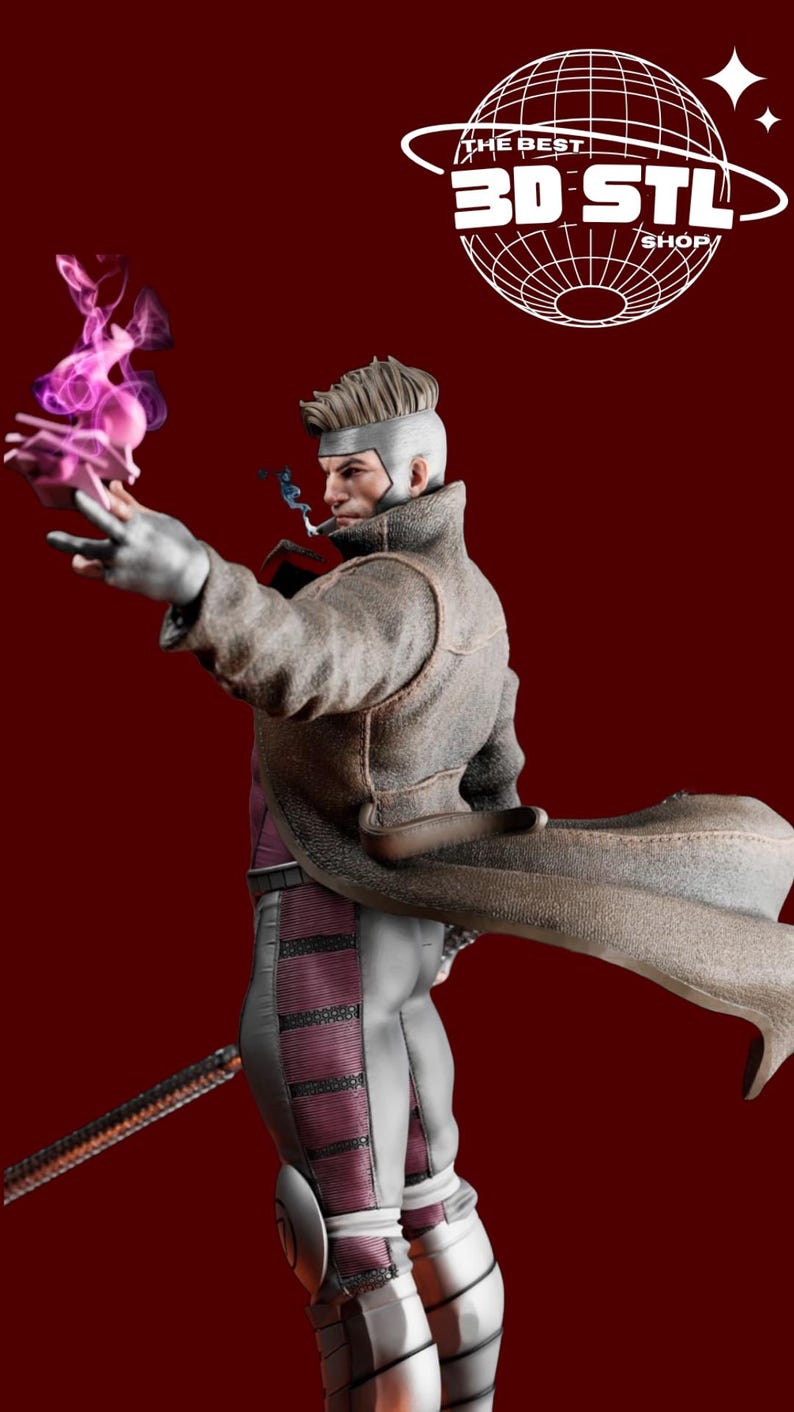 Gambit 3D STL File - Etsy