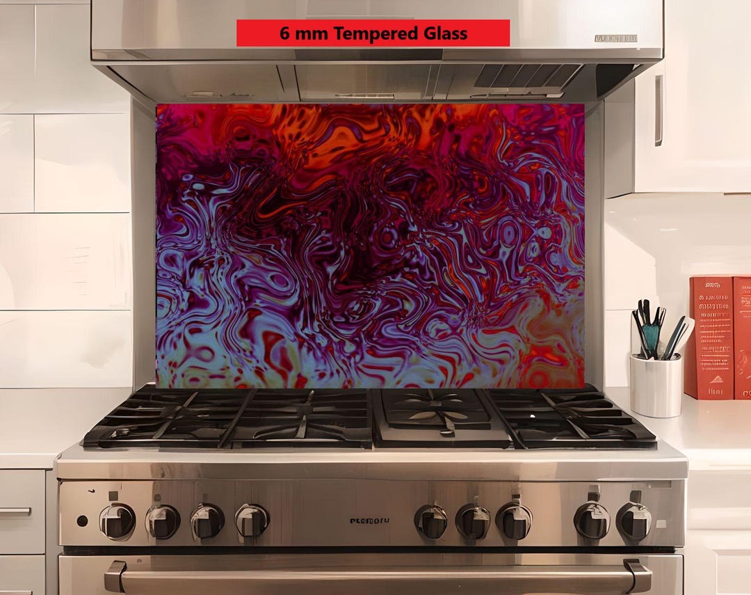 Kitchen Backsplash Tiles-cooker Panel Kitchen-wall Decor-kitchen Glass ...