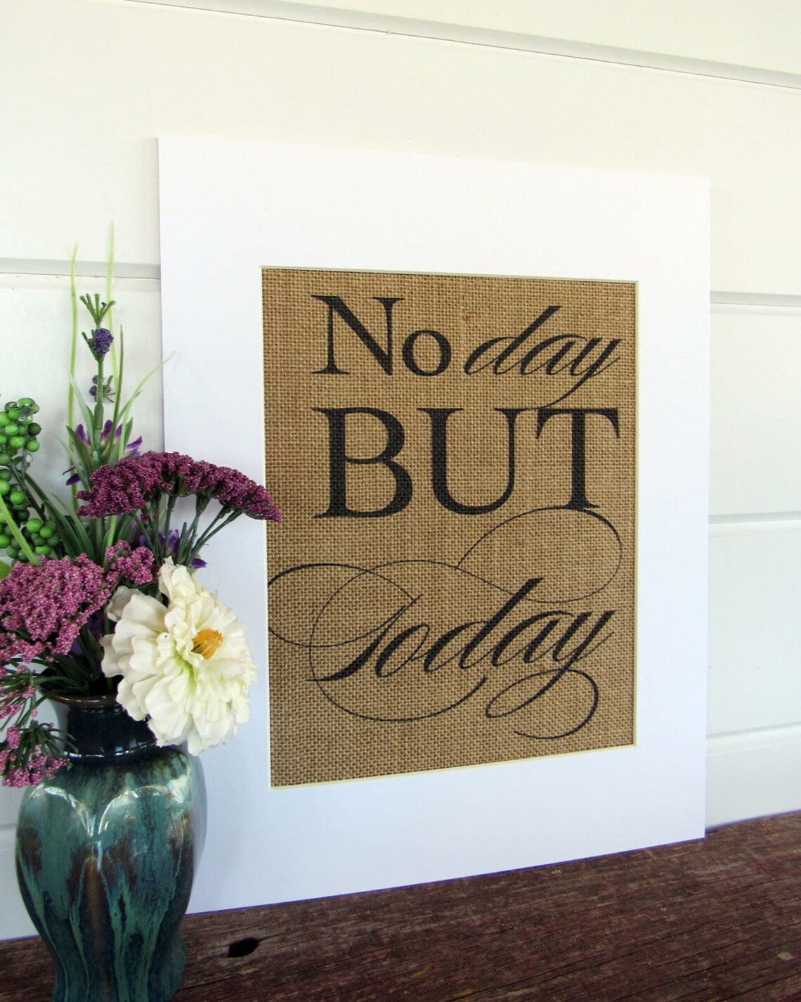 RENT NO Day but TODAY Burlap or Canvas Art Print - Etsy