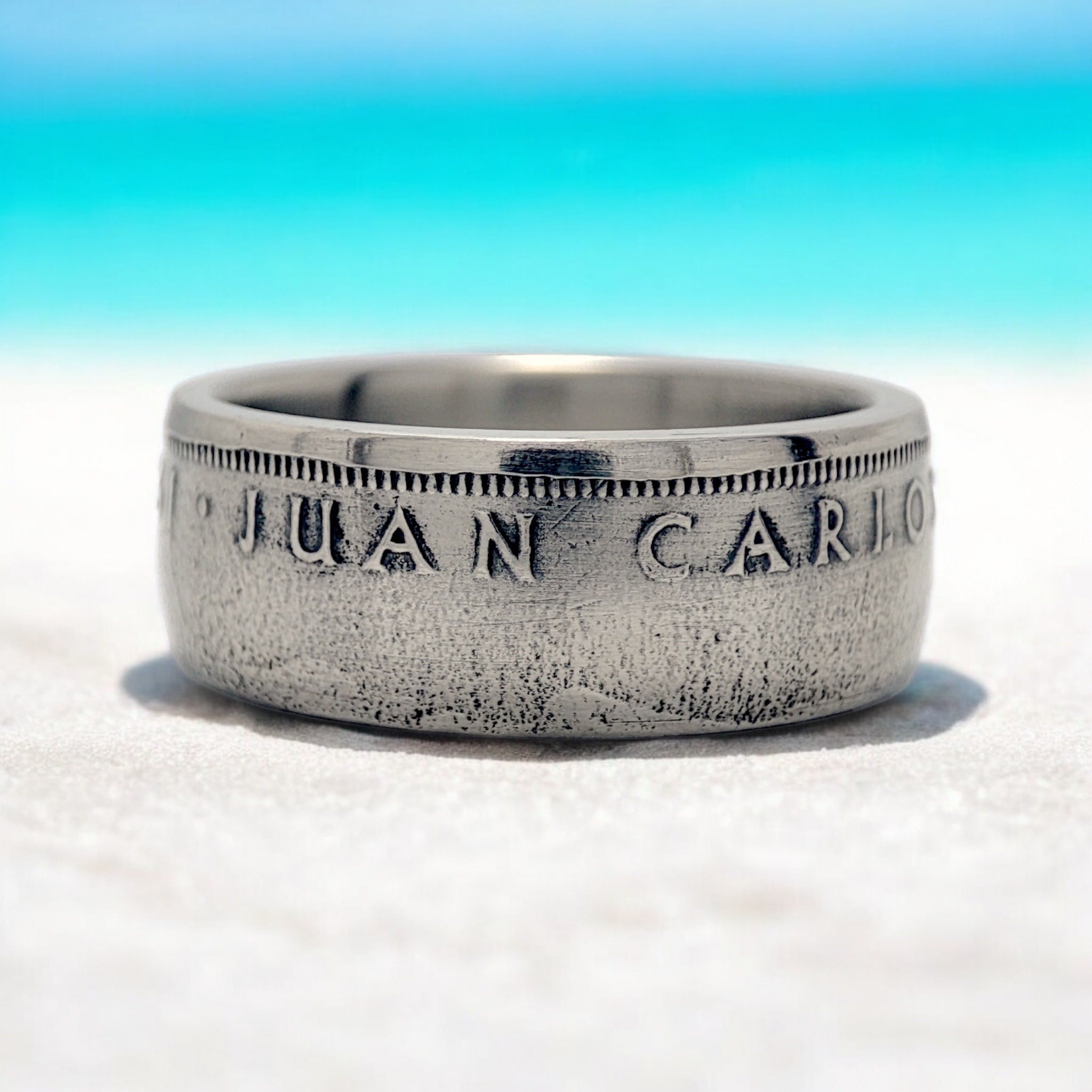 Man Spain Coin Ring, Unique Spain Ring Man, Vintage Coin Ring Spain ...