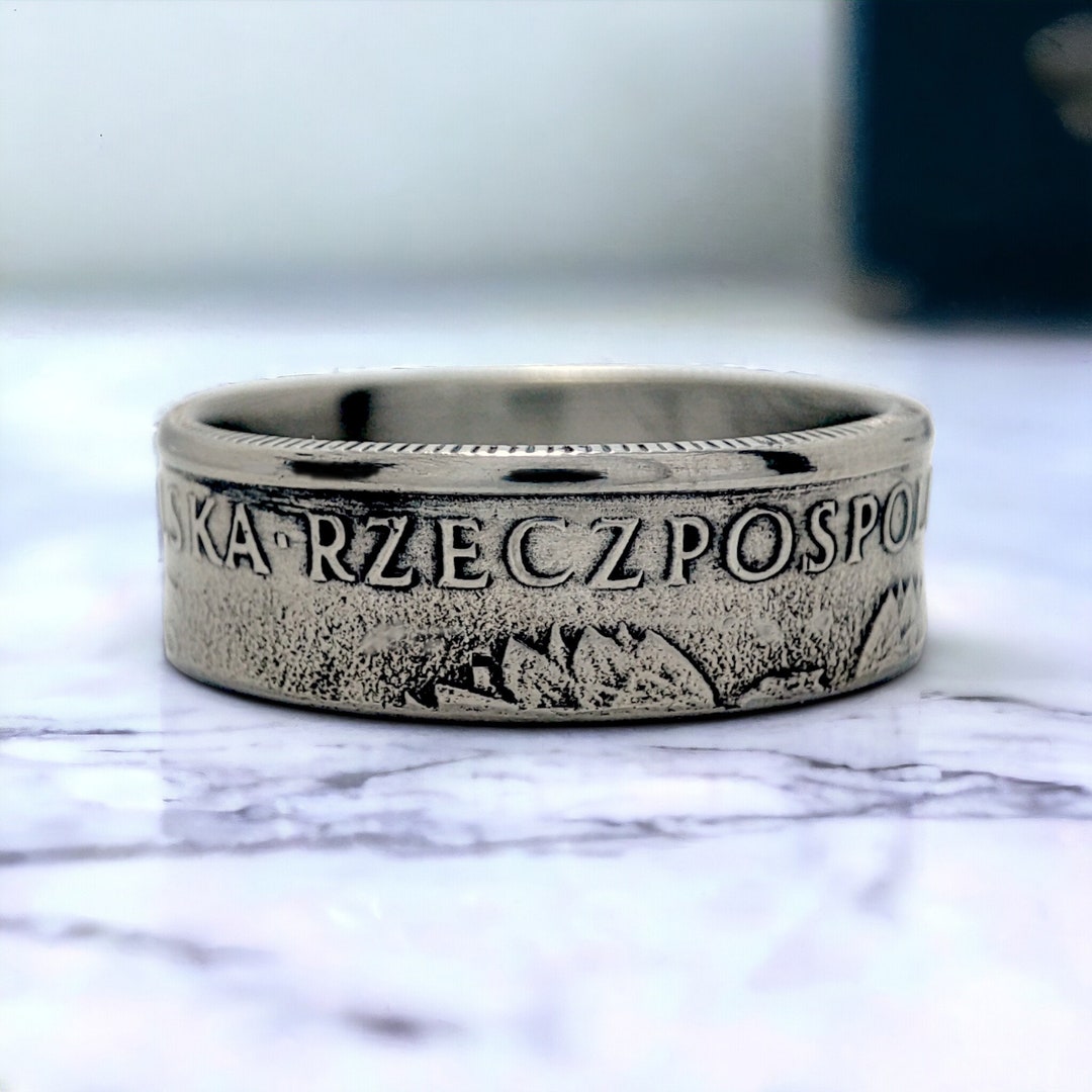 Ring From Poland, Man Poland Ring, Poland Warsaw Ring, Ring for Poland ...