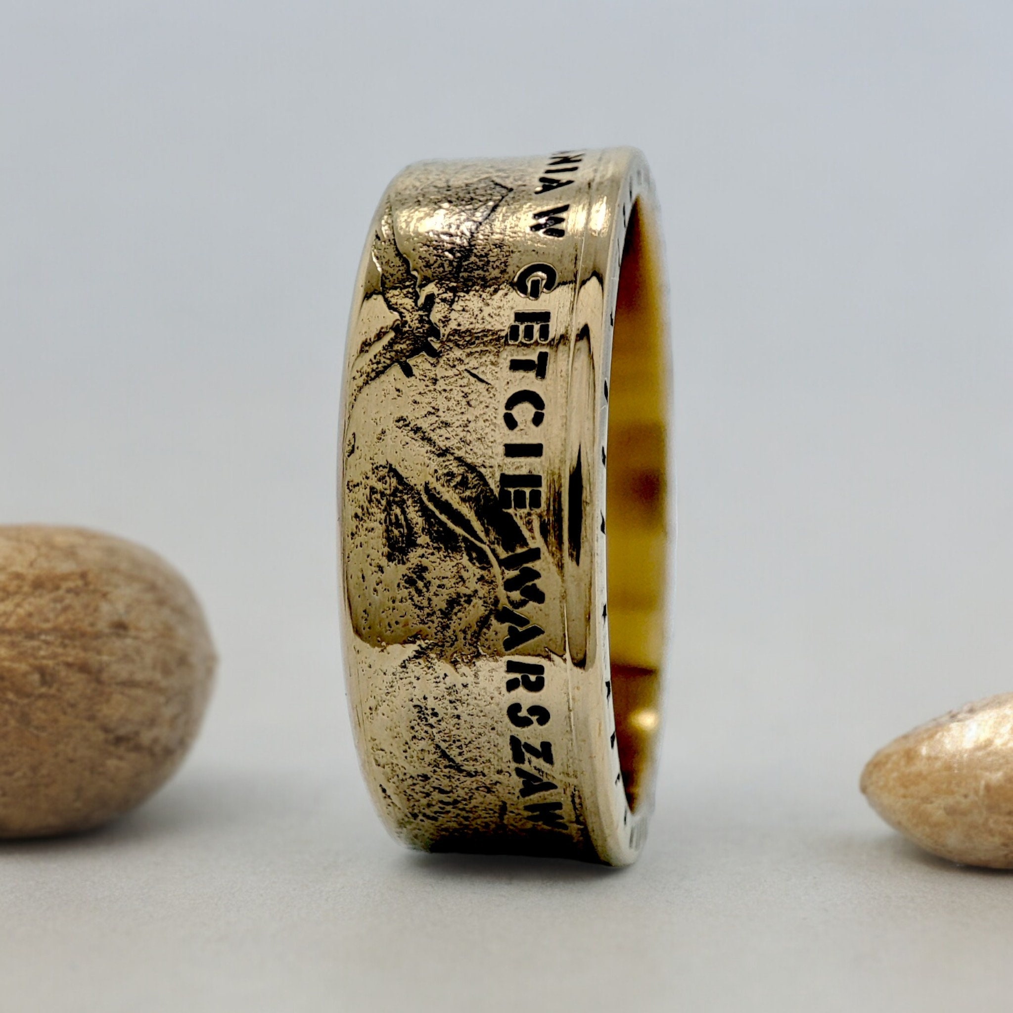 Poland Coin Ring, Vintage Poland Ring, Vintage Poland Coin Ring, Ring ...