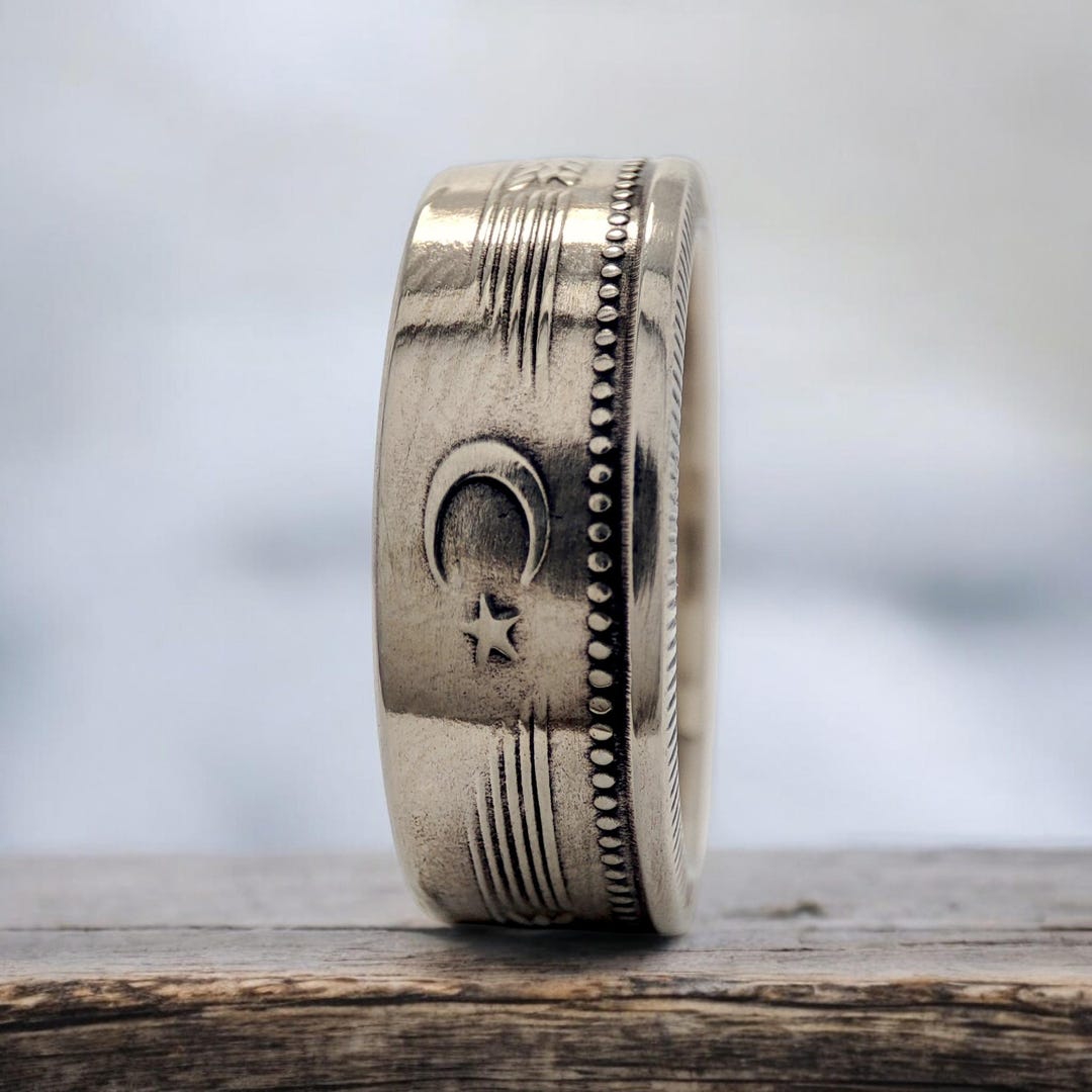 Turkey Coin Ring, Women Turkey Ring, Turkey Man Ring, Woman Ring Turkey ...