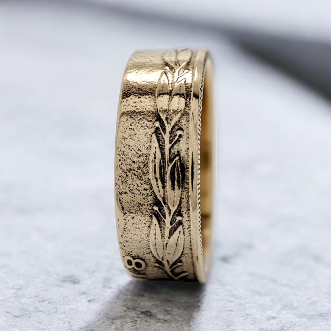 Chile Coin Ring, 1978 Ring Coin Chile, Vintage Chile Ring, Chile Man ...