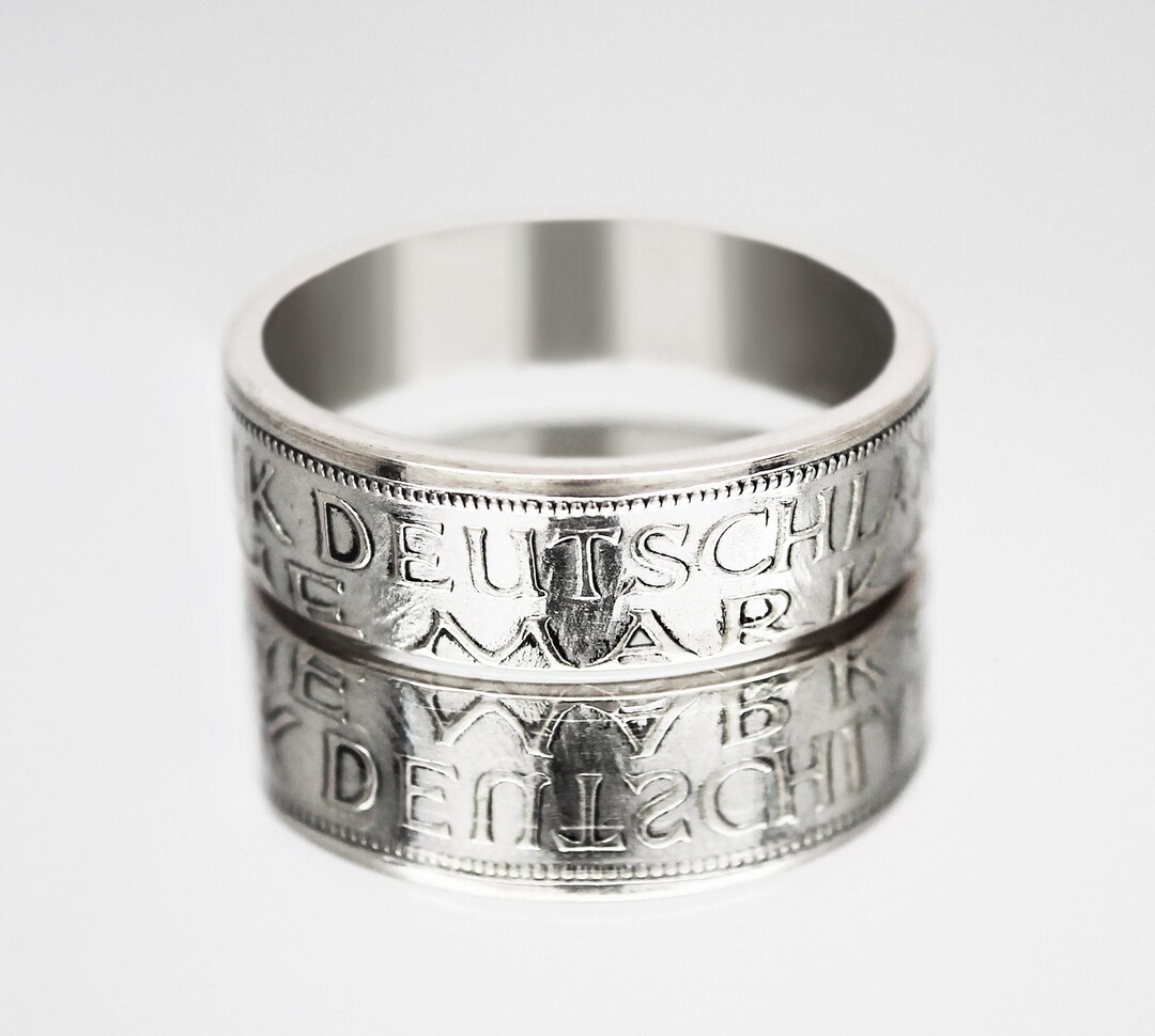 Germany Mark Ring, Vintage Ring for Man Germany, Woman Germany Ring ...