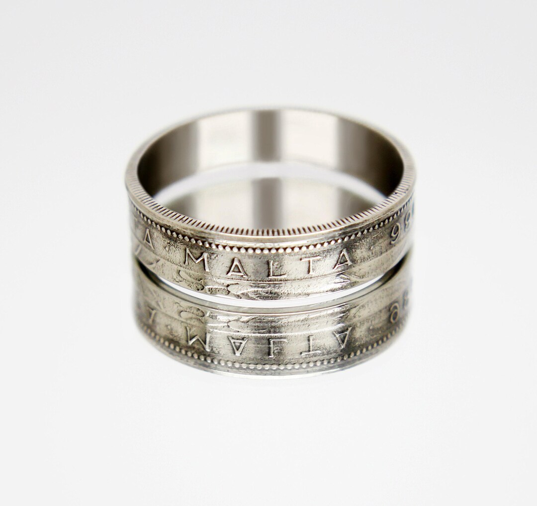 Men Ring Malta , Coin Ring , Woman Malta Ring, Coin Ring Malta, Malta ...