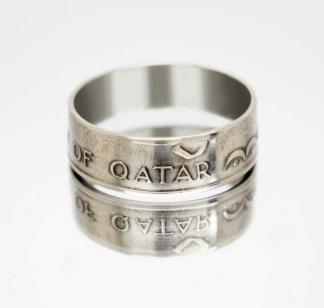 Man Coin Ring Qatar Man Ring Qatar, Qatar Coin Rings, Qatar Rings ...